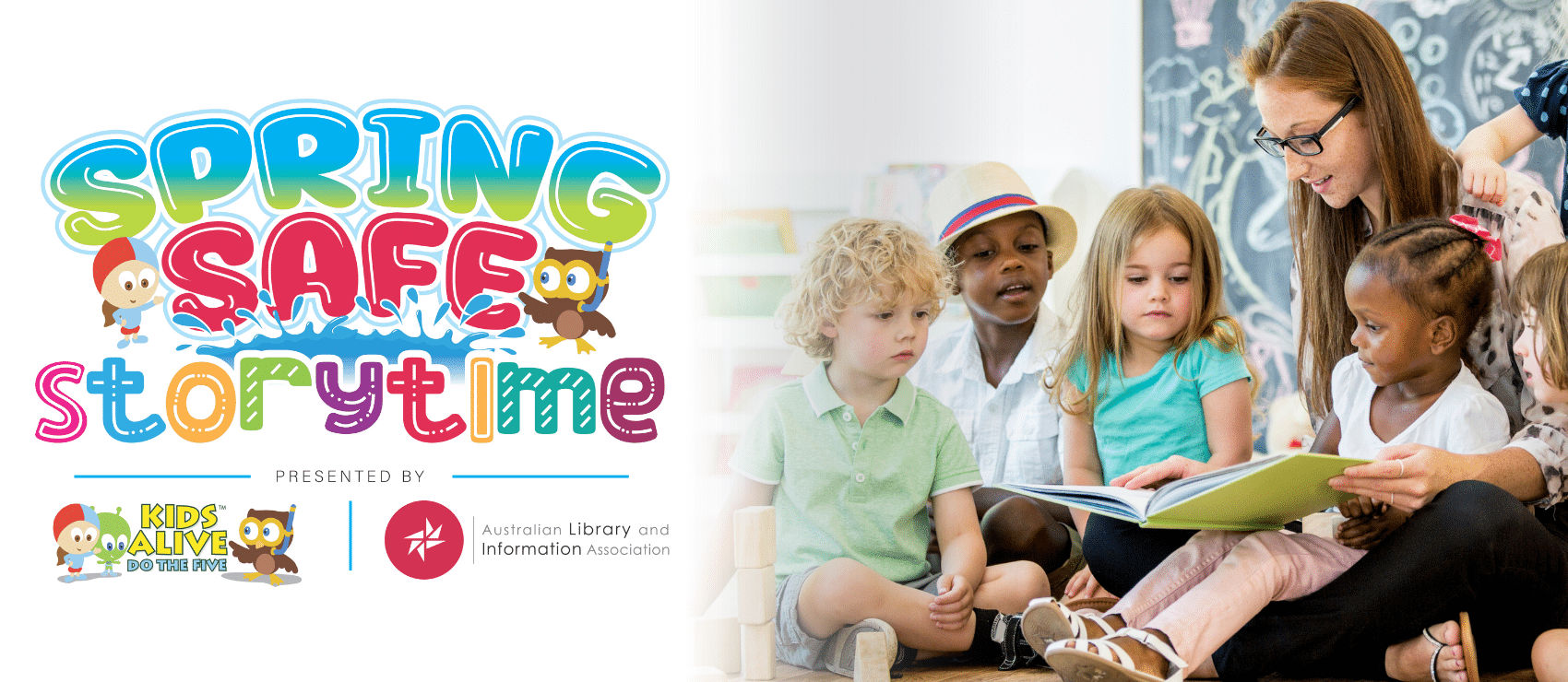 Spring Safe Storytime - Kids Alive Do the Five